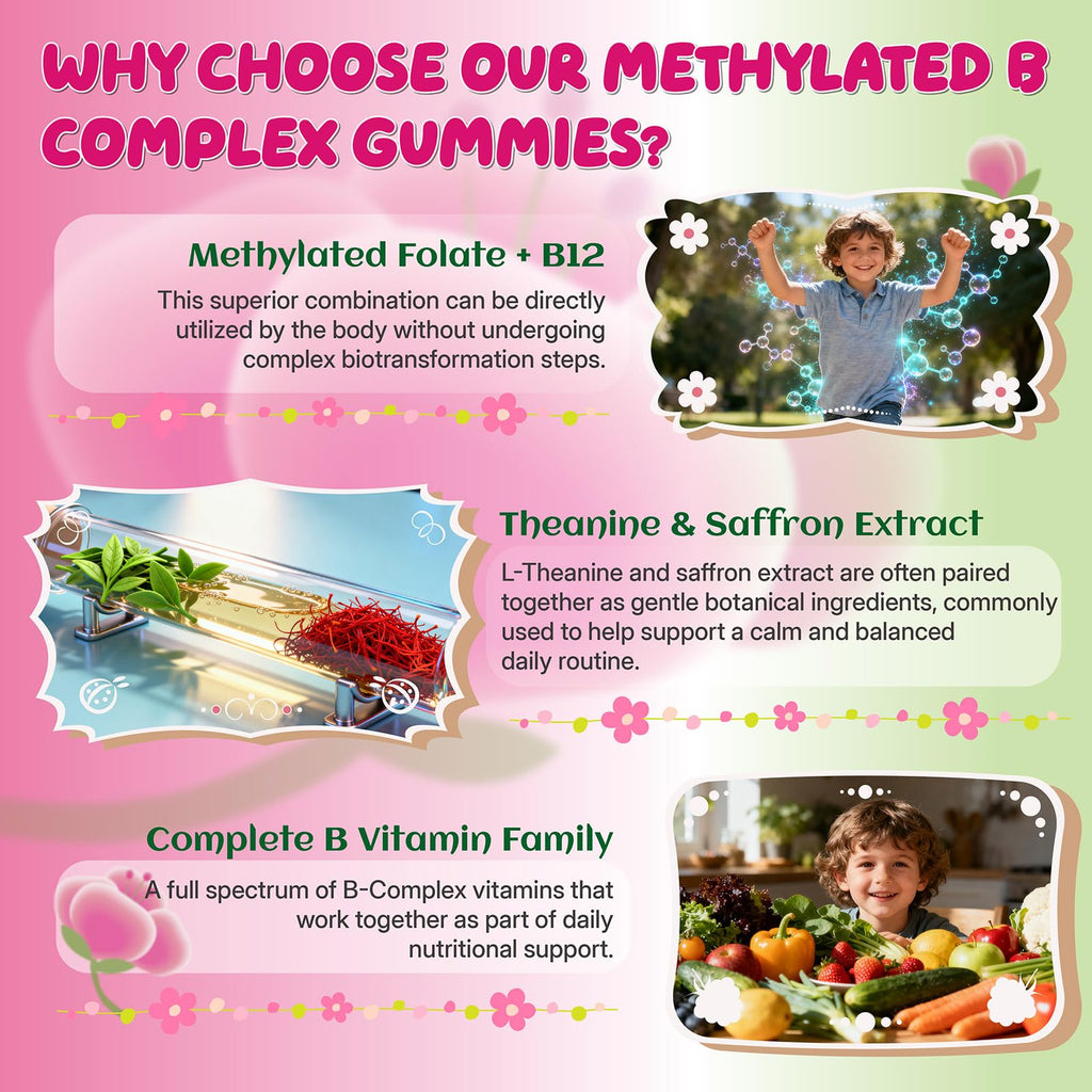 natural folic acid supplement gummies