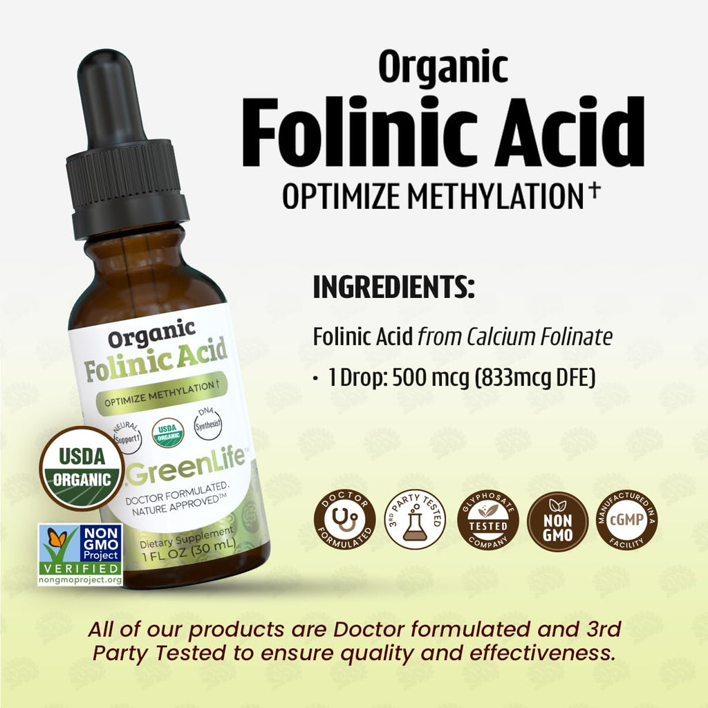 natural folinic acid for wellness