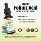 natural folinic acid for wellness