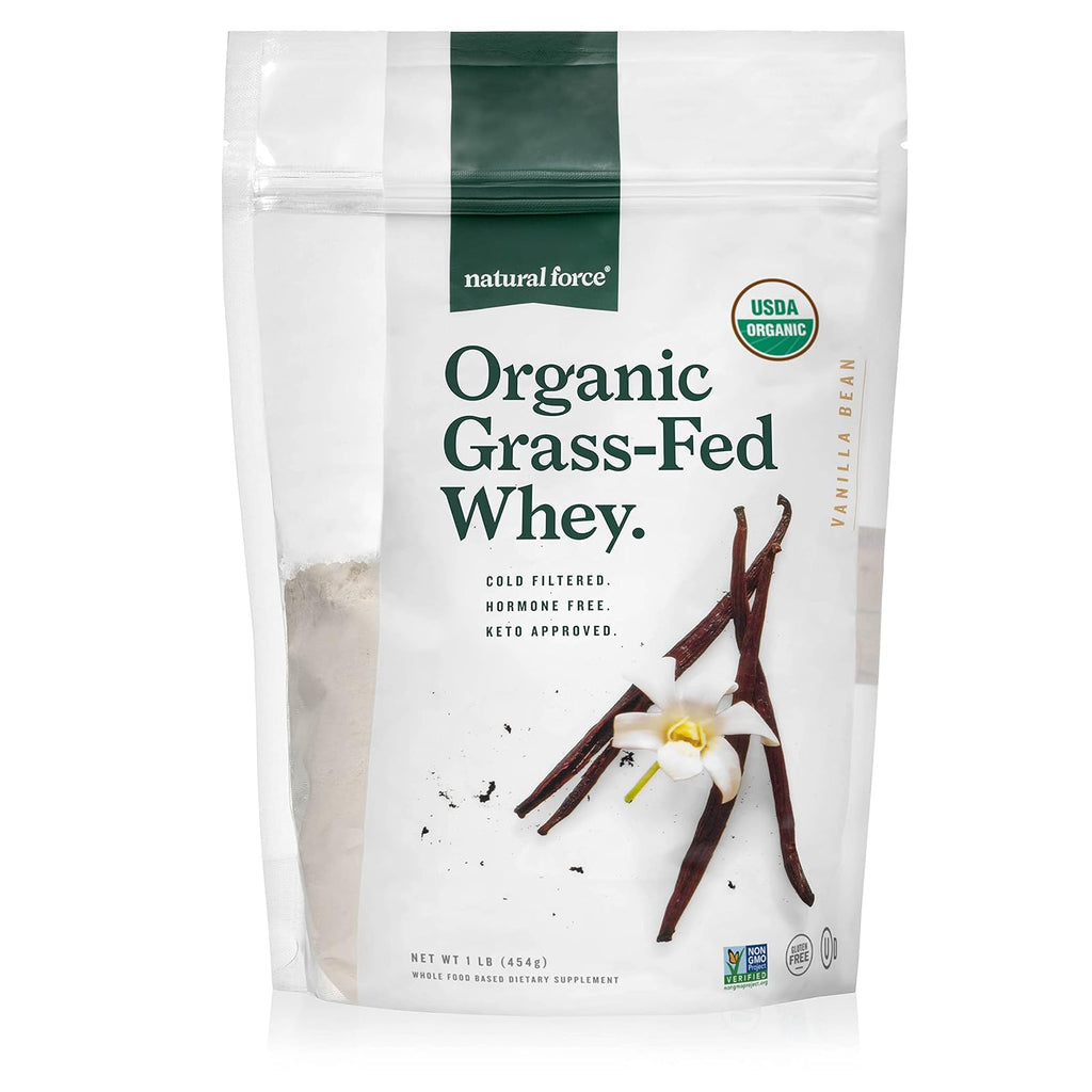 Natural Force whey protein powder