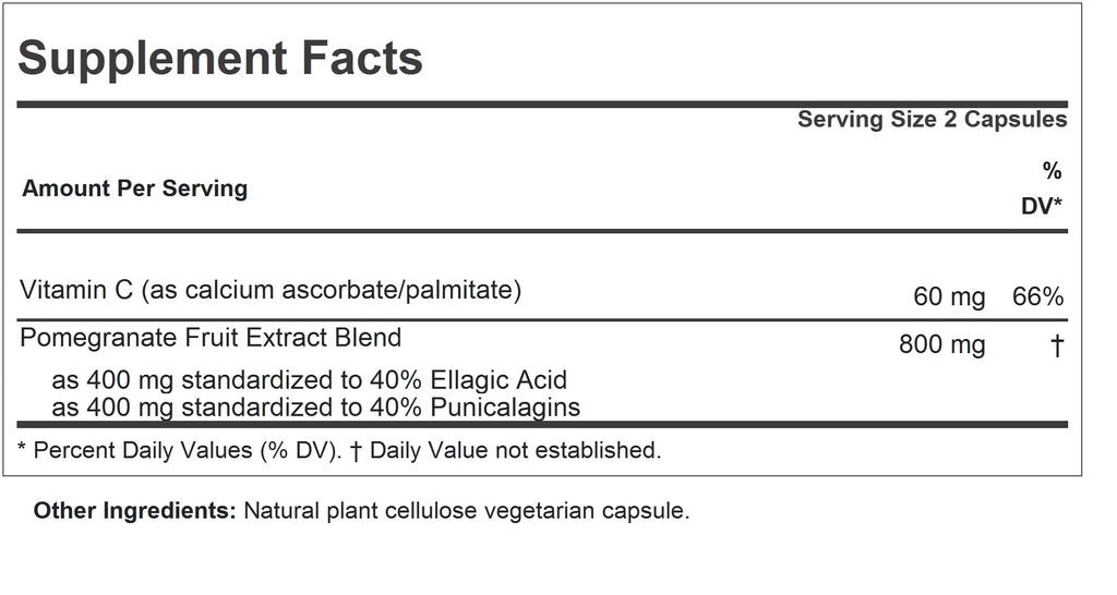 natural free radical protection capsules