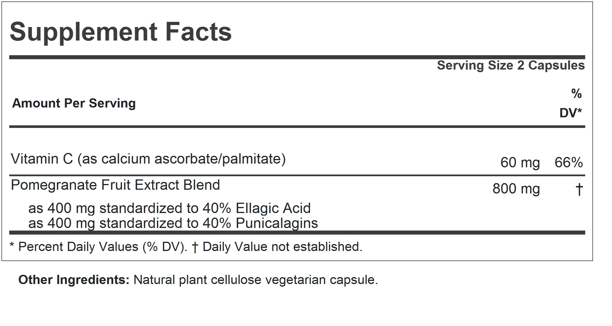 natural free radical protection supplement