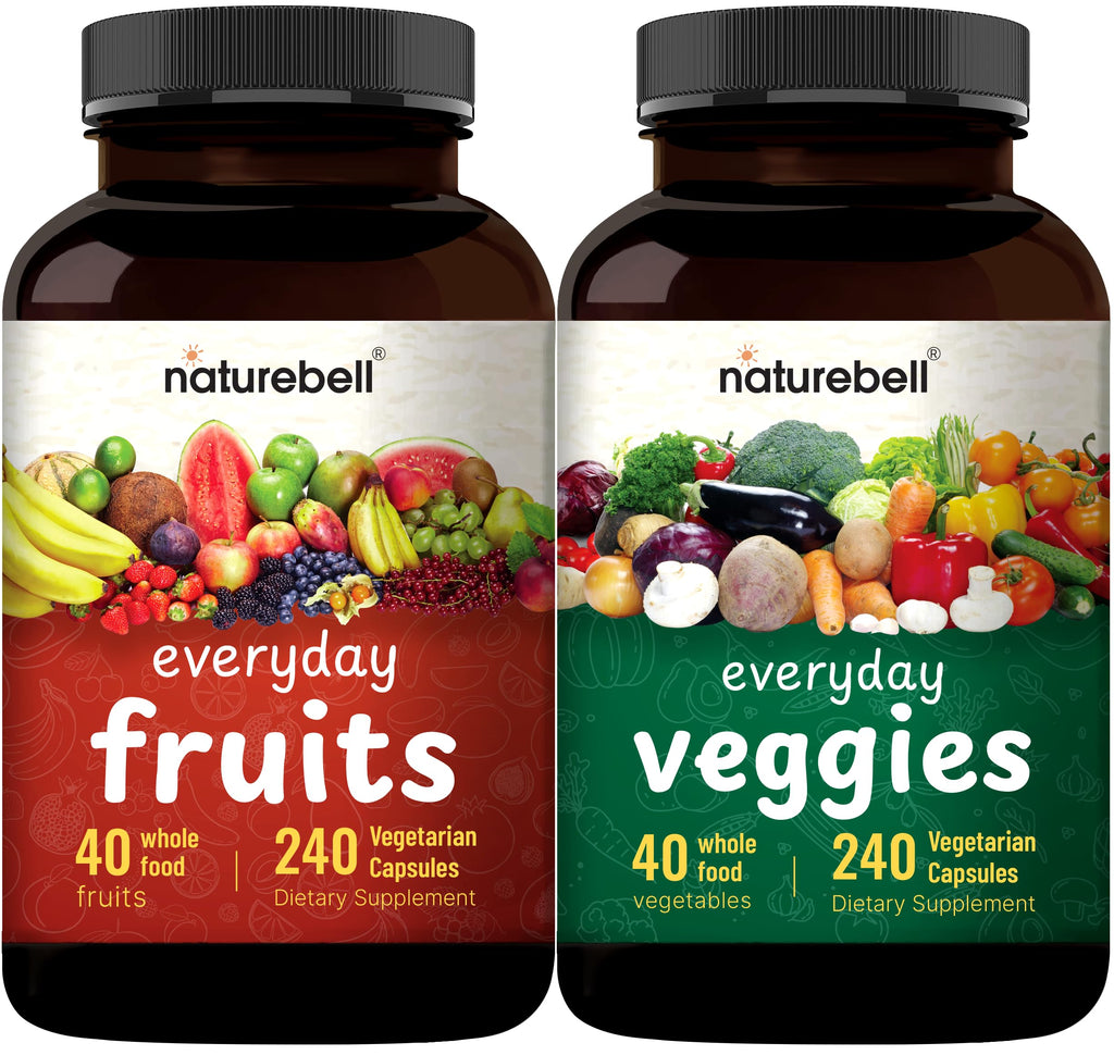 natural fruit and veggie capsules for health