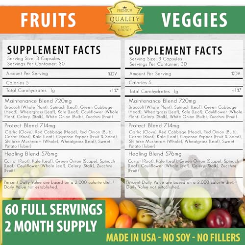 natural fruit and veggie vitamins
