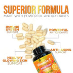 natural fruit-flavored vitamin C tablets