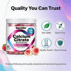 natural fruit flavour calcium citrate supplement
