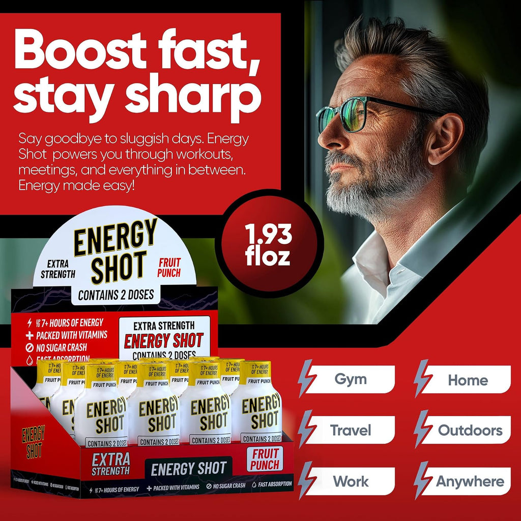 natural fruit flavour energy shot