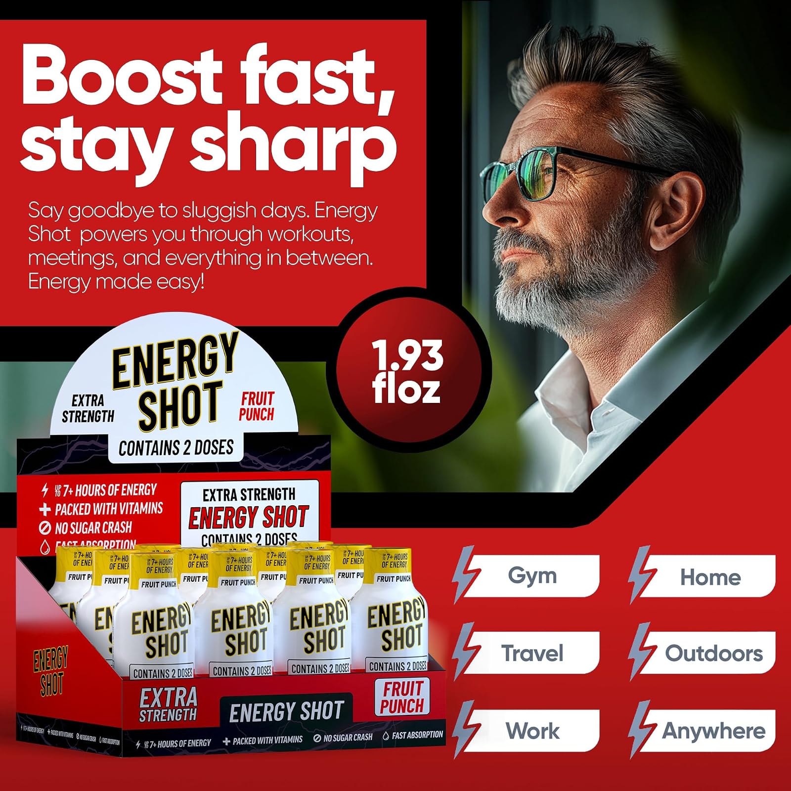 natural fruit flavour energy shot