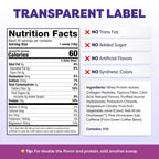 natural fruit flavour protein supplement