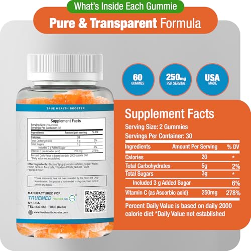 natural fruit flavour vitamin C supplement