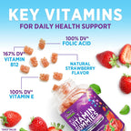 natural fruit-flavoured multivitamin gummies