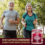 Natural fruit-flavoured multivitamin gummies