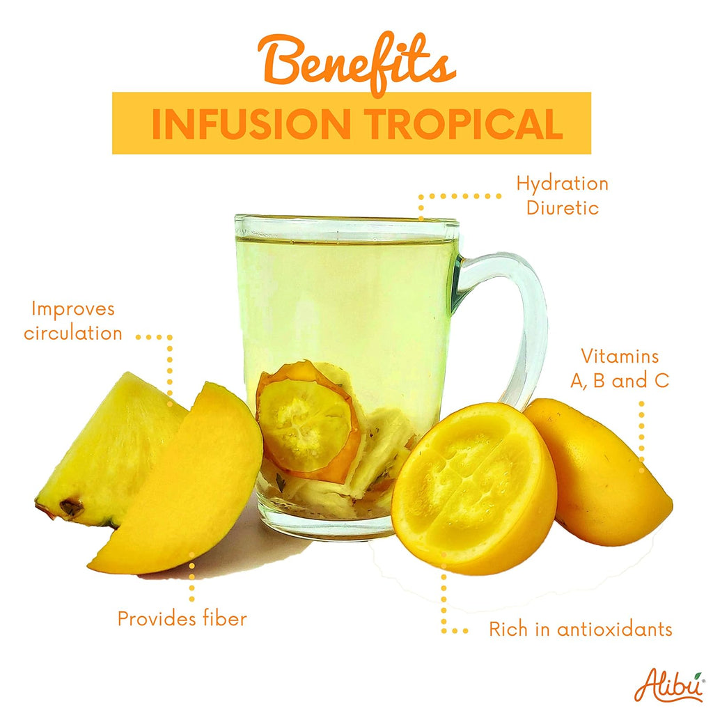 natural fruit flavours in tea