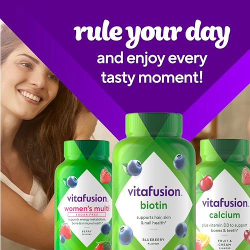 Natural fruit flavours in Vitafusion gummies
