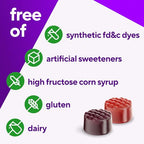 natural fruit flavours in vitamins