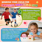 natural fruit flavours kids vitamins