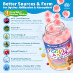 natural fruit flavours multivitamin gummies