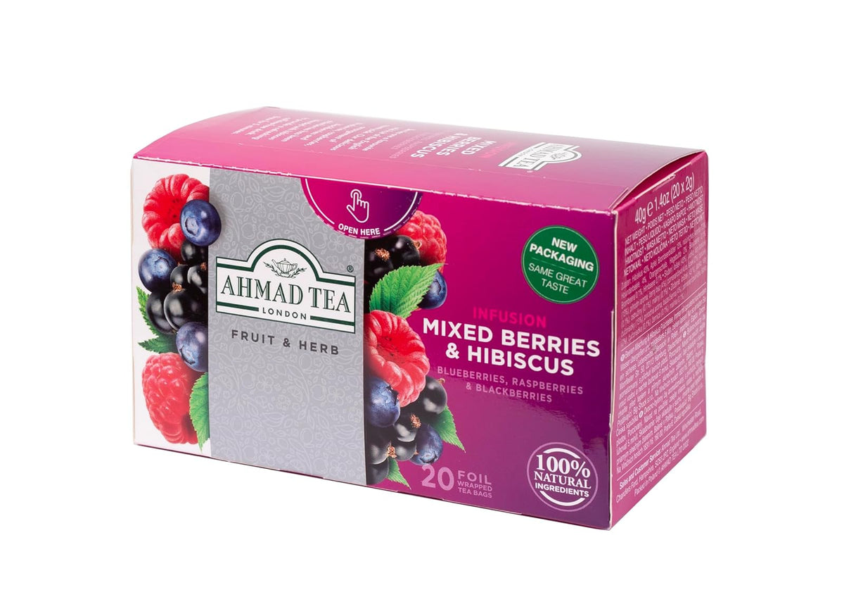 natural fruit infusion tea bags