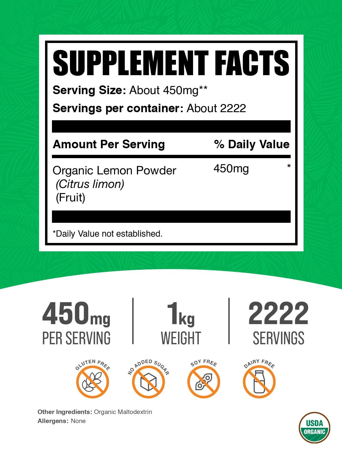 natural fruit powder for health