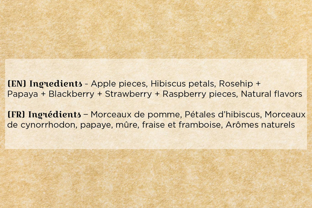 natural fruit tea for relaxation