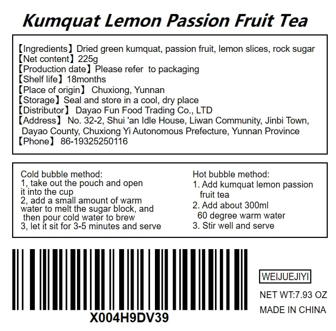 natural fruit tea for relaxation