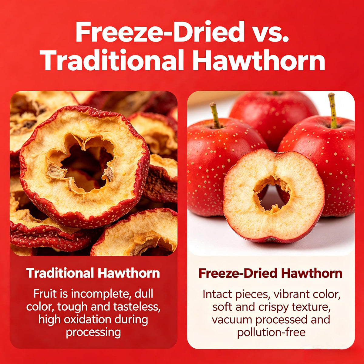 natural fruit tea with hawthorn berries