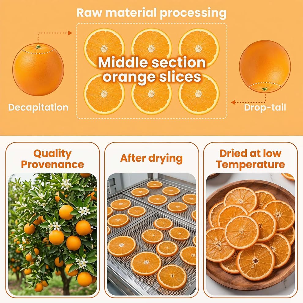 natural fruit tea with orange slices