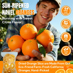 natural fruit tea with orange wheels