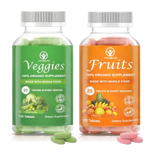 natural fruits and veggies supplement blend