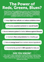 natural fruits and veggies supplement capsules