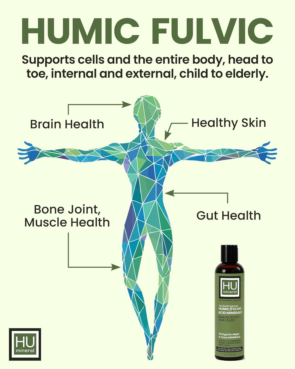 natural fulvic acid supplement