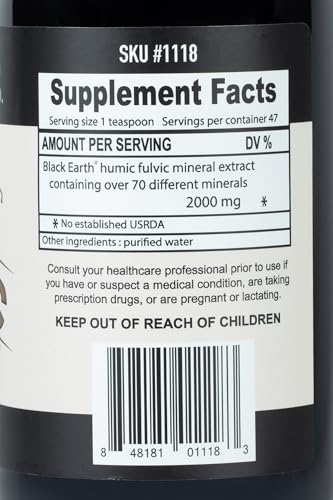Natural fulvic acid supplement