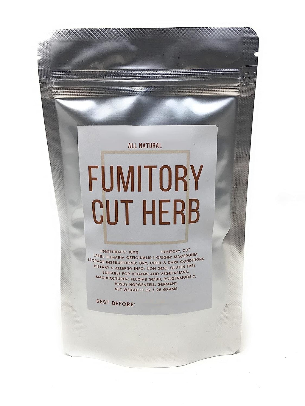 Natural fumitory herb for wellness