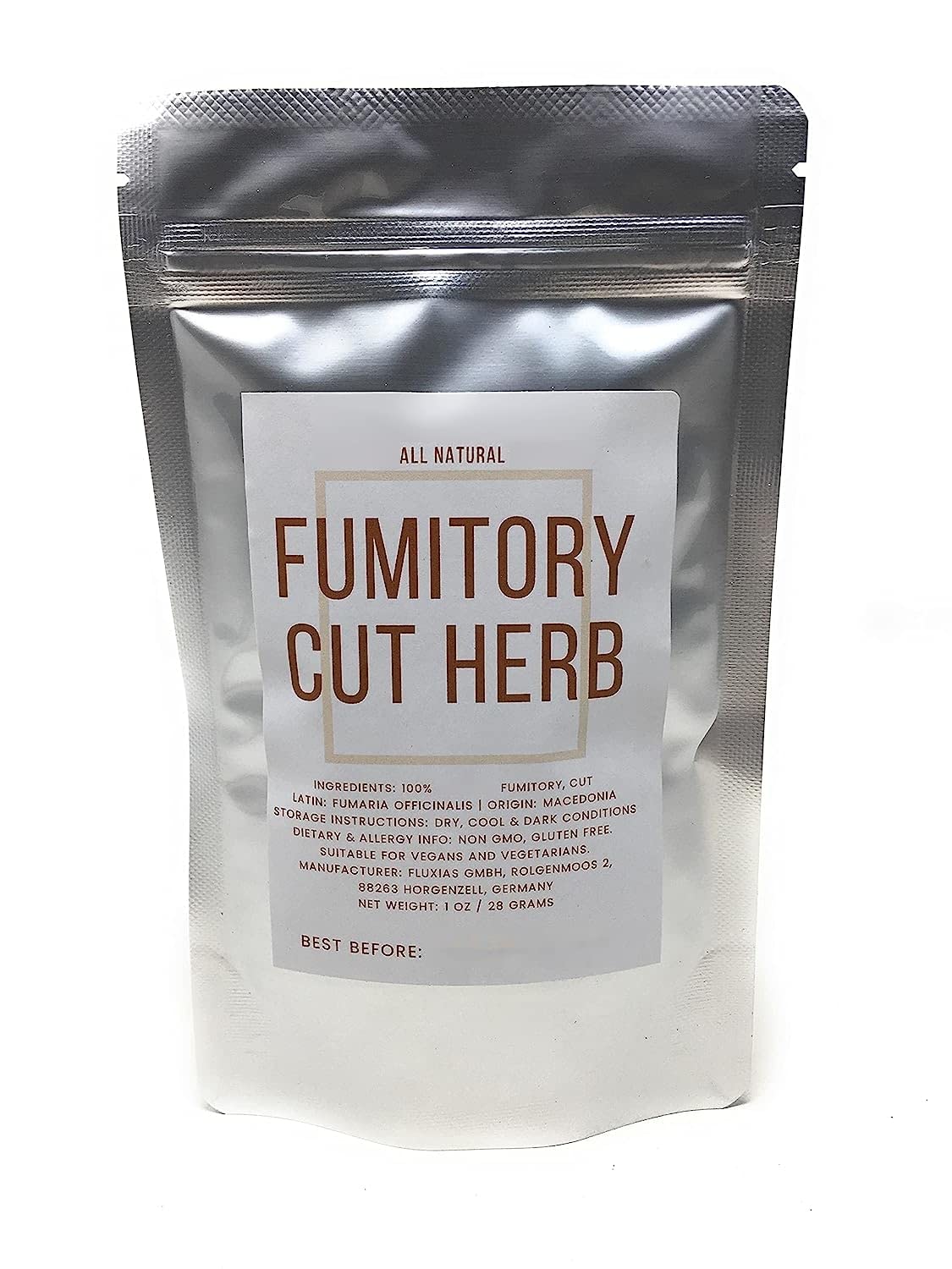 Natural fumitory herb for wellness