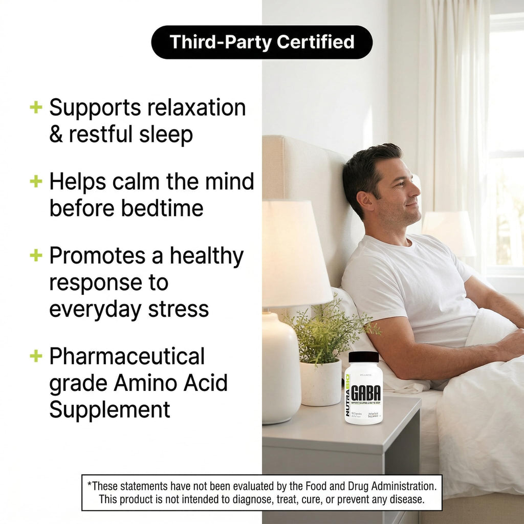 Natural GABA for anxiety management