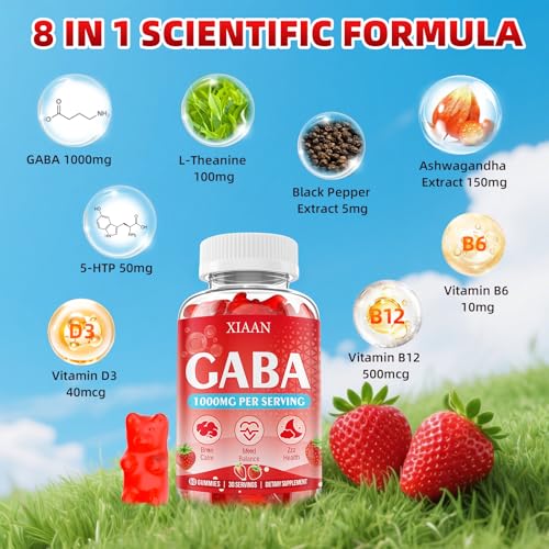 natural GABA gummy supplement