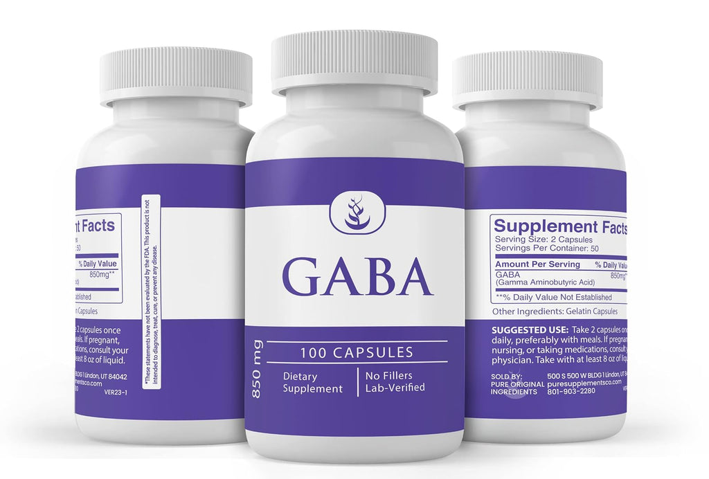 natural gaba supplement for relaxation