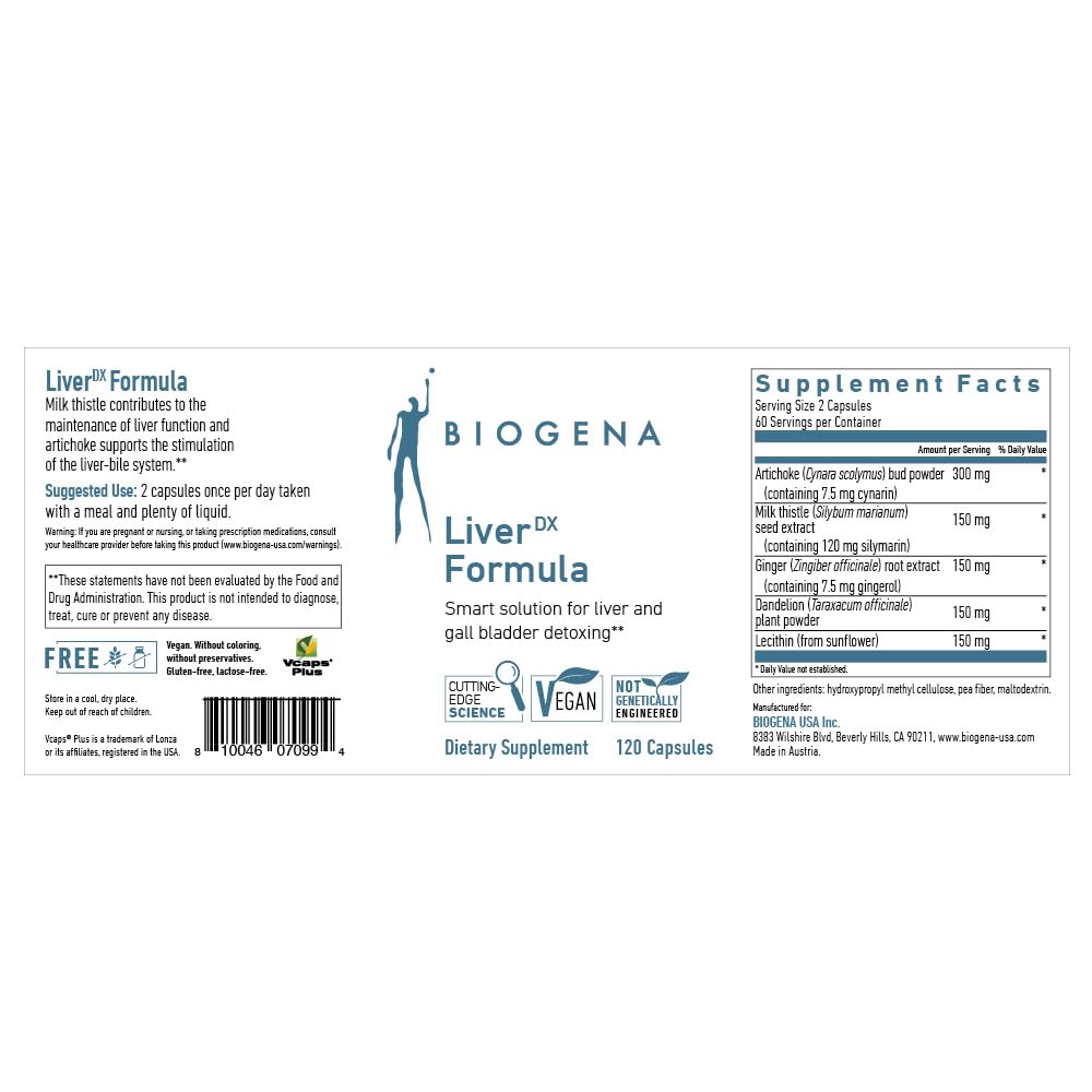 natural gallbladder support with milk thistle