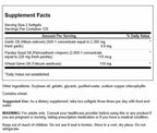 natural garlic and parsley supplement