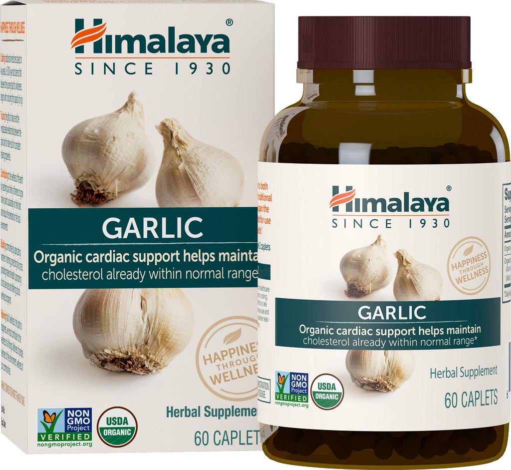 Natural garlic capsules for cholesterol