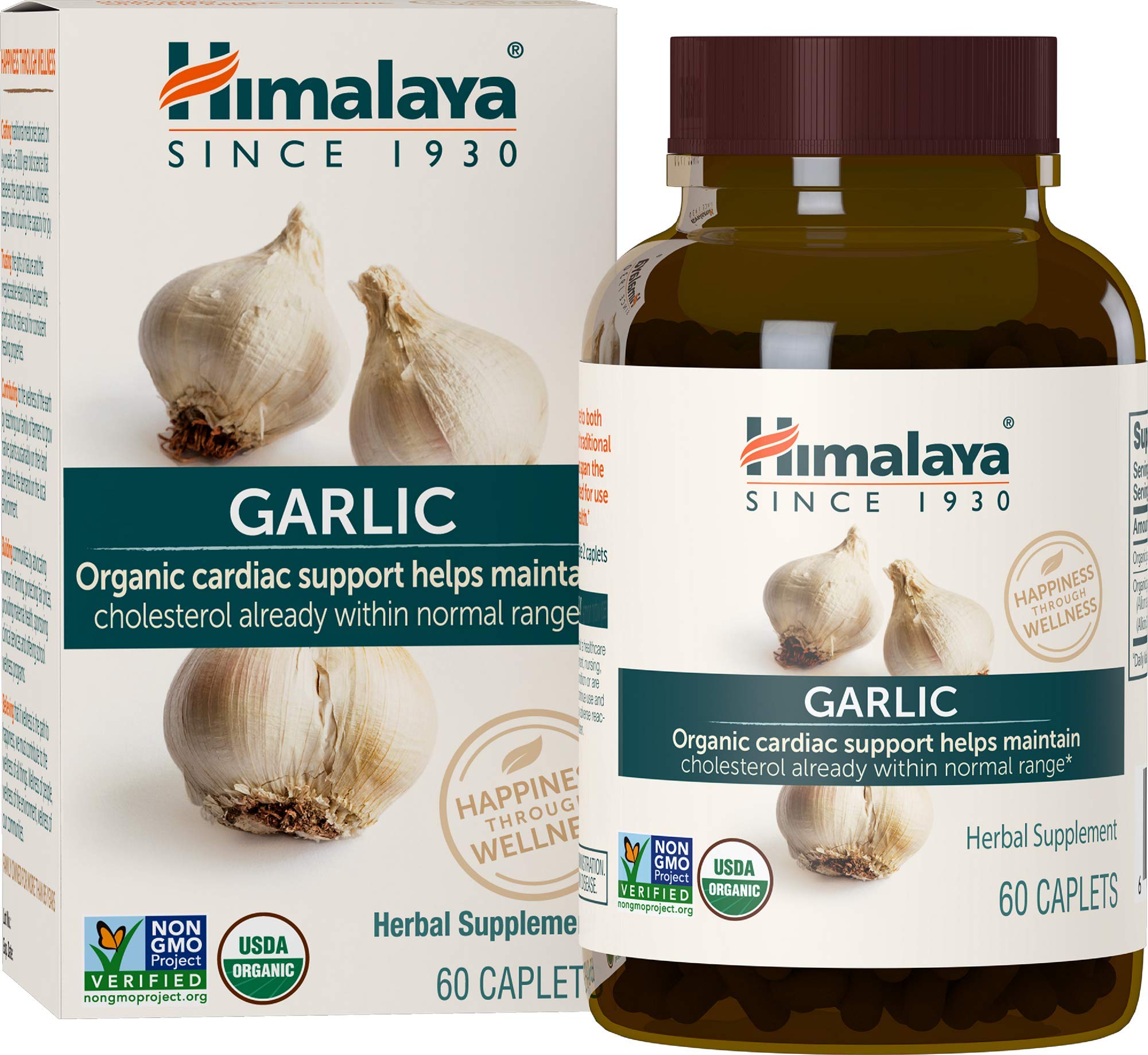 Natural garlic capsules for cholesterol