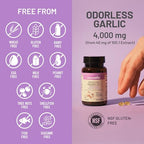natural garlic capsules for digestive health
