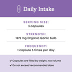 natural garlic capsules for health