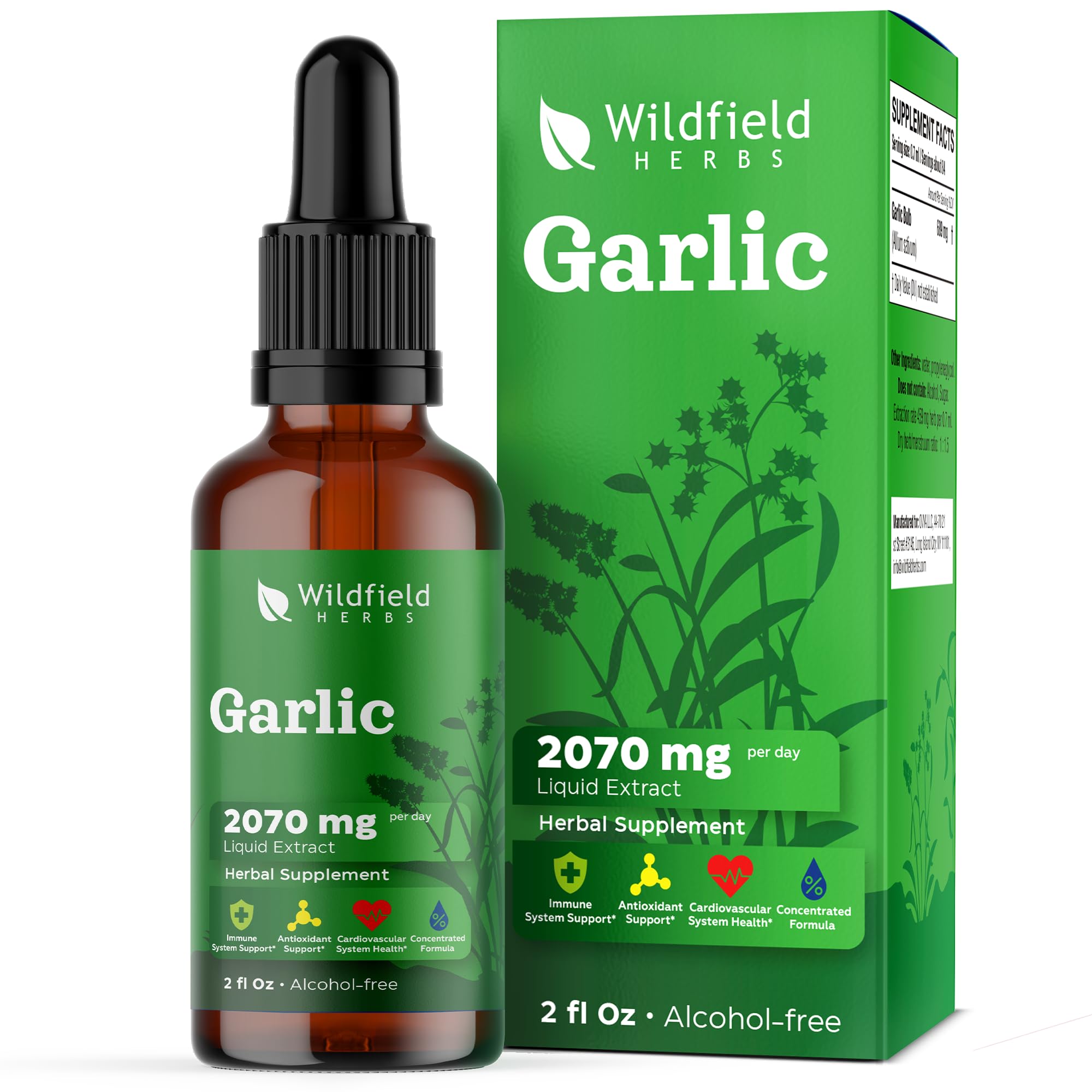 natural garlic extract drops
