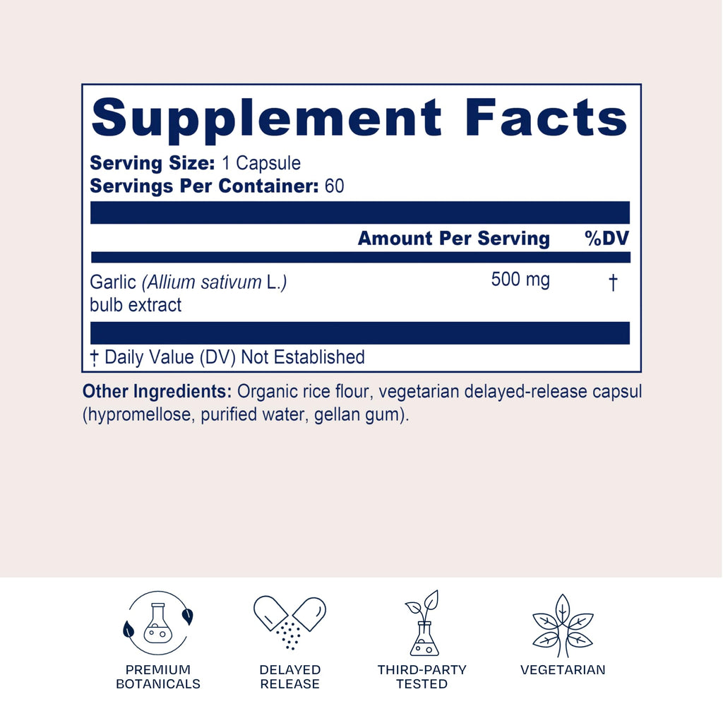 natural garlic extract for health