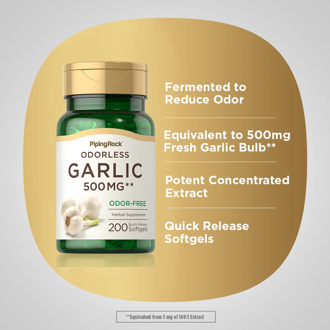 Natural garlic extract for immune support