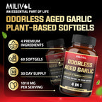 Natural garlic extract for immune support