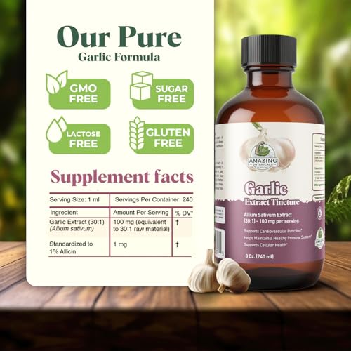 natural garlic extract for wellness