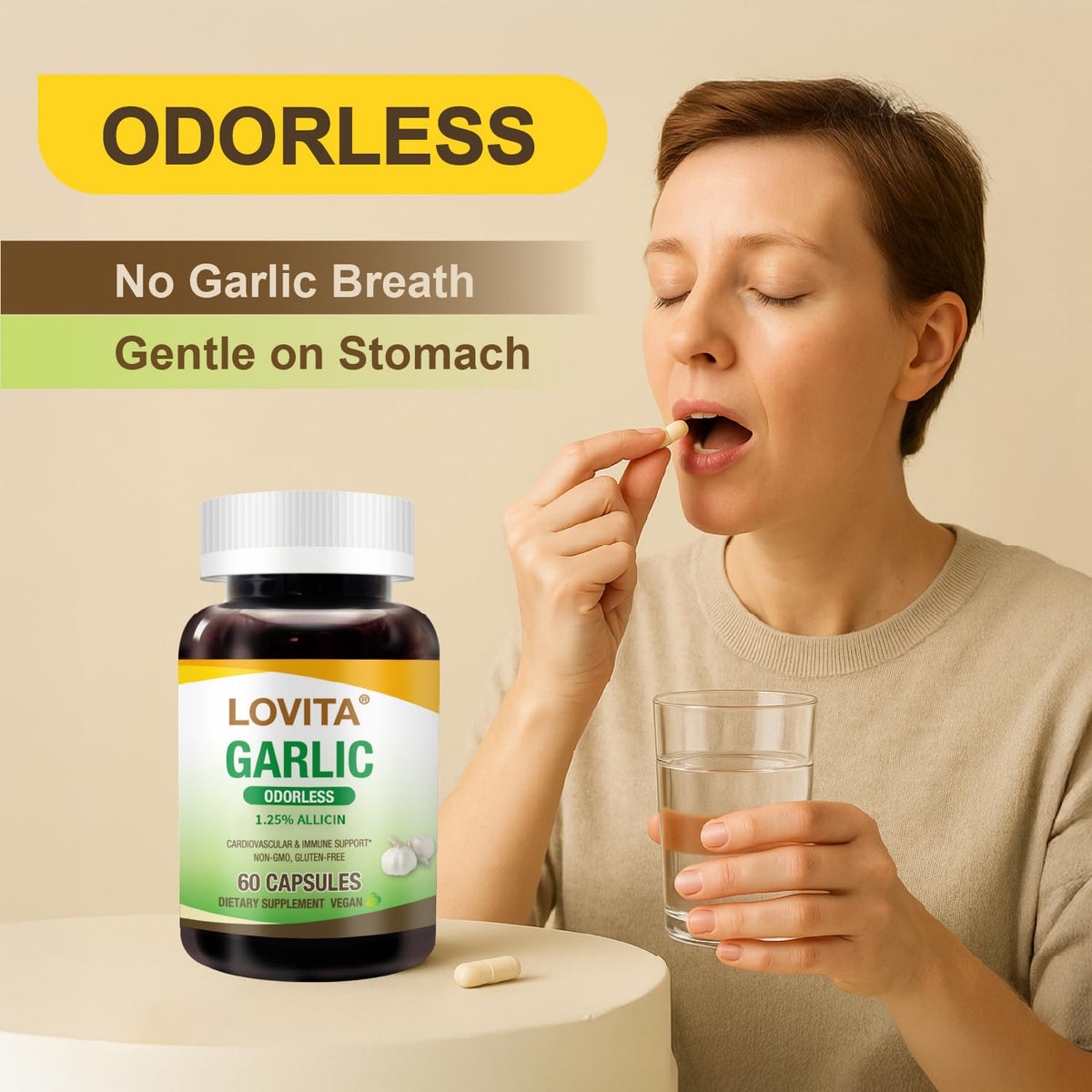 natural garlic extract for wellness