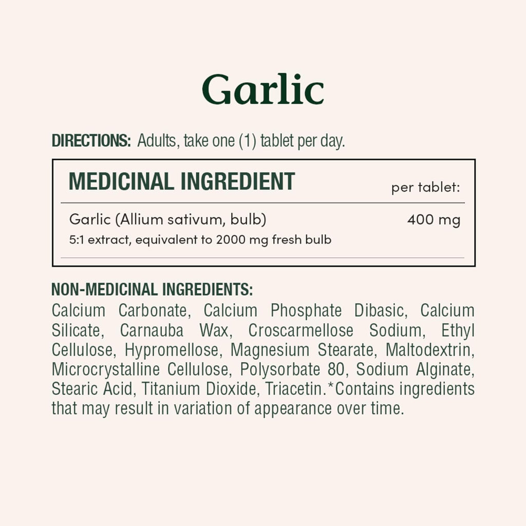 natural garlic for heart health